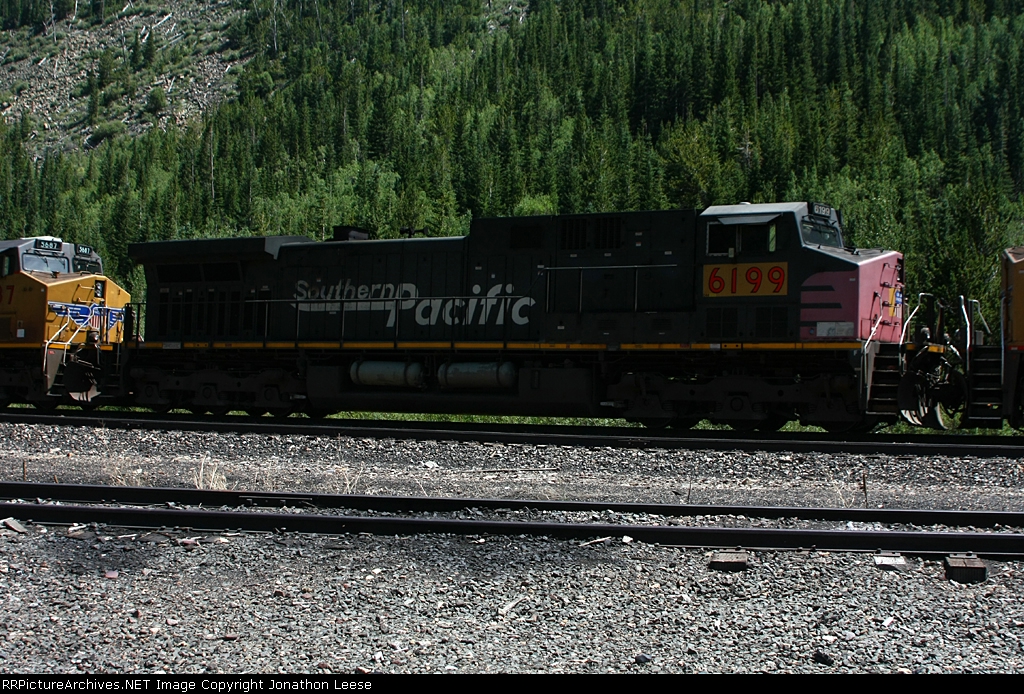 UP 6199, a former SP unit